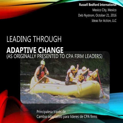 5 Strategies to Lead Through Adaptive Change, 21st Century Leadership | PPT