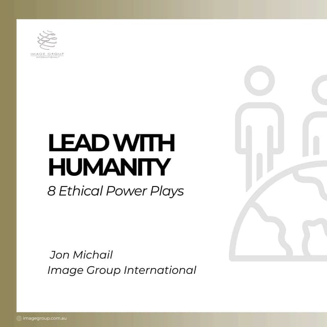 Lead With Humanity 8 Ethical Power Plays Pdf