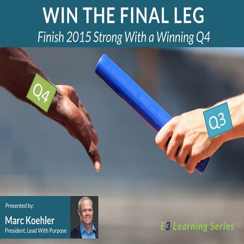 Lead With Purpose Free October Webinar | Simple & Successful Transition ...
