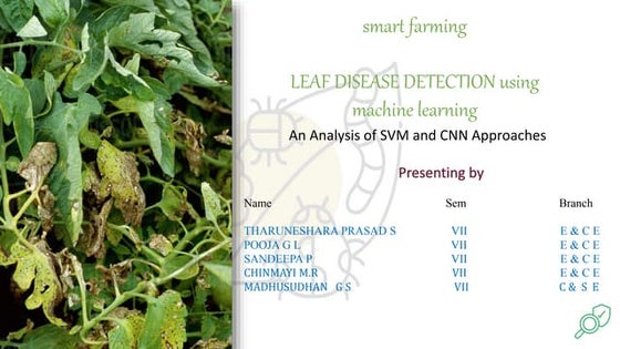 Plant Disease Detection Technique Using Image Processing and machine ...