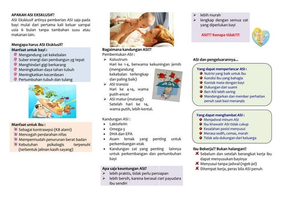 Leaflet ASI Eksklusif1.................. | PPT