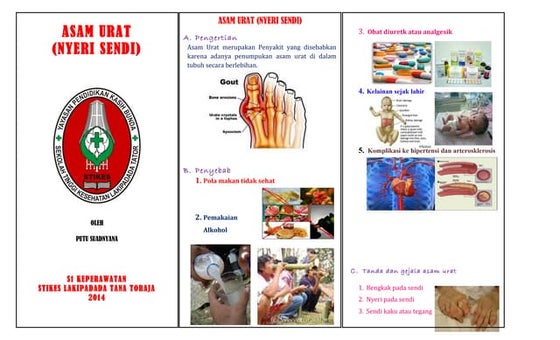 Leaflet asam urat | RTF