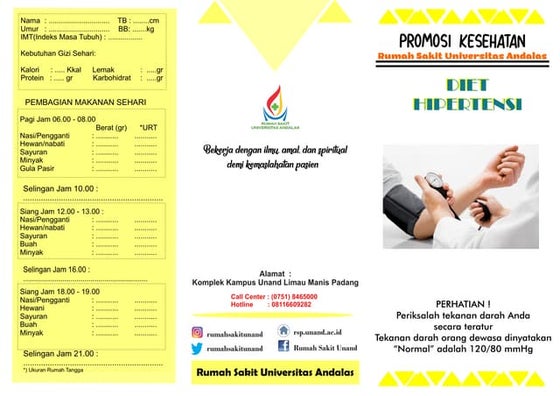 Leaflet diet Kolesterol | PDF