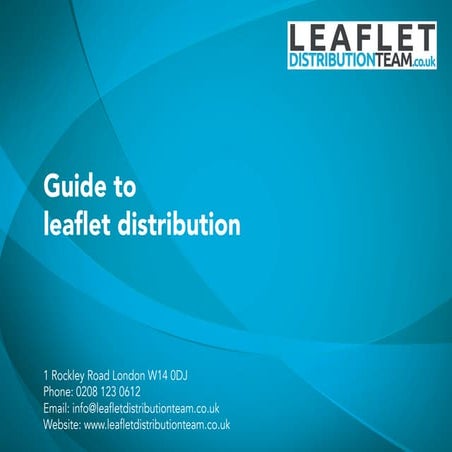 Leaflet Distribution Guide | PPT