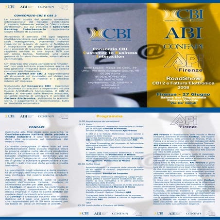 Smau Milano 2015 - Consorzio CBI | PDF