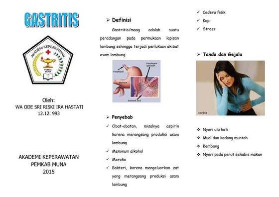 Leaflet gastritis 46 | DOCX