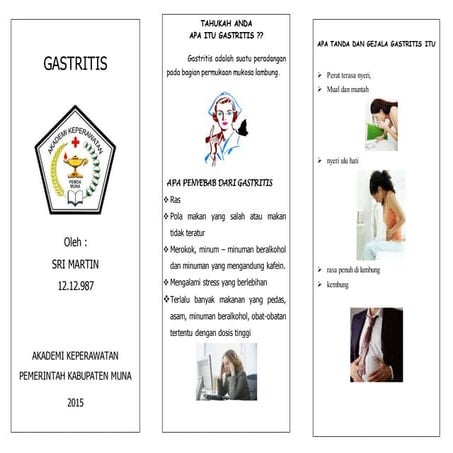 Leaflet gastritis 45 | DOCX