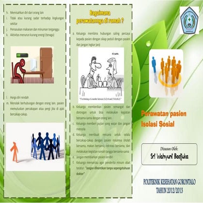 Leaflet Isolasi sosial | PDF