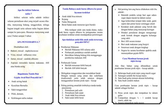 Leaflet amandel akper raha 2 | DOC