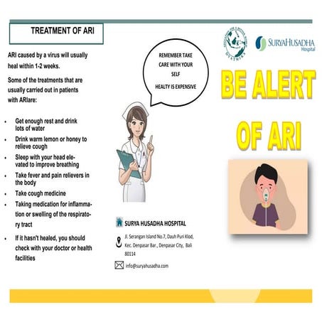 Be Alert of ARI for childern to prevention | PDF