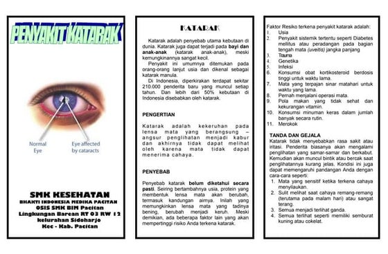 Leaflet katarak | DOC