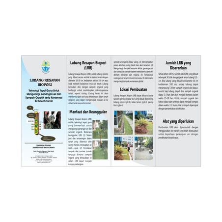 Leaflet leaflet biopori | PDF