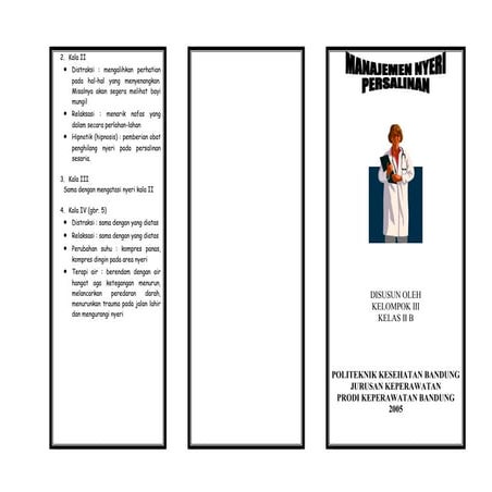 Leaflet nyeri partus 1 AKPER PEMKAB MUNA | DOC