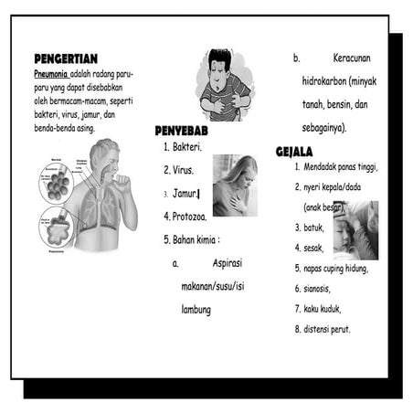 Leaflet pneumonia akper muna | DOC
