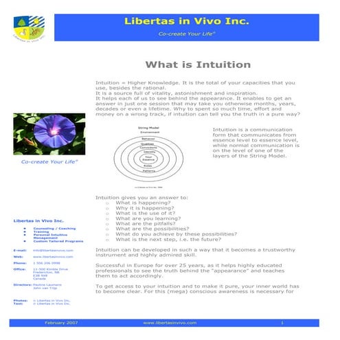 Power of intuition | PPTX