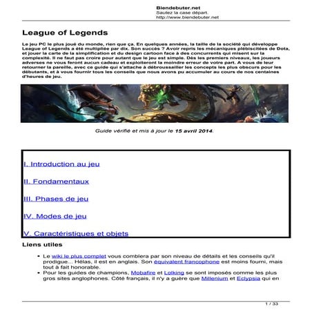 League of legends | PDF