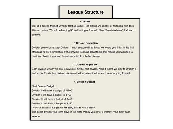 League structure | PDF