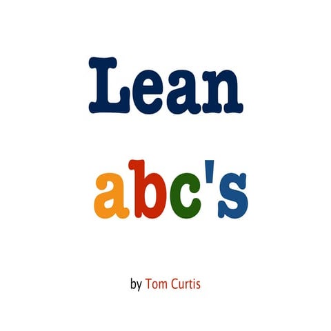 Six word lean dictionary | KEY