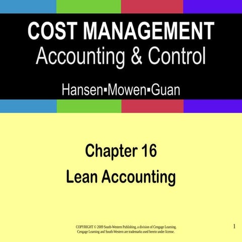 Operations Management - Lean Accounting.ppt