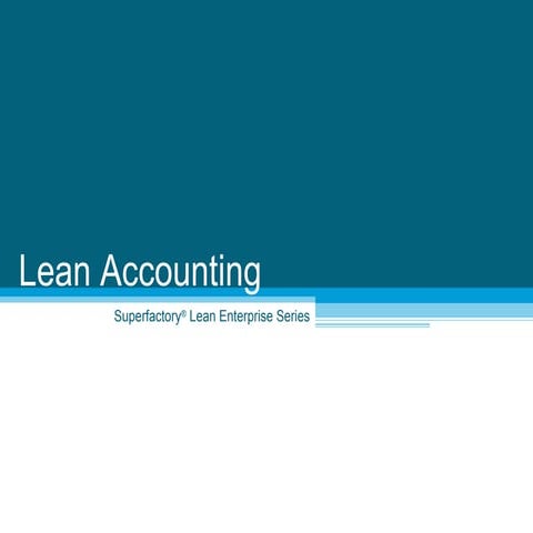 Lean Accounting Sample | PPT