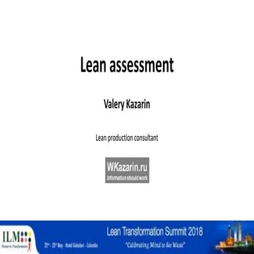 Lean Assessment | PPTX