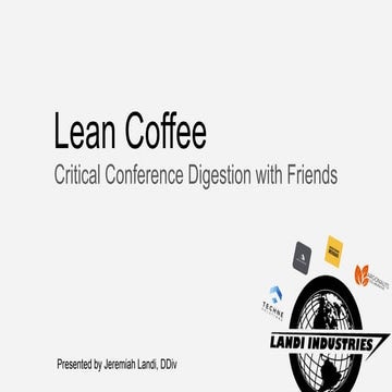 Lean coffee | PPT