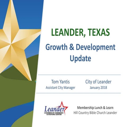 Leander Growth & Development Update 1/23/18 | PPTX