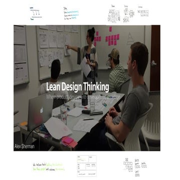 Lean design thinking (2019) | PPT