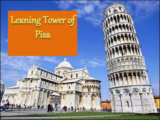 The Leaning Tower Of Pisa | PPT