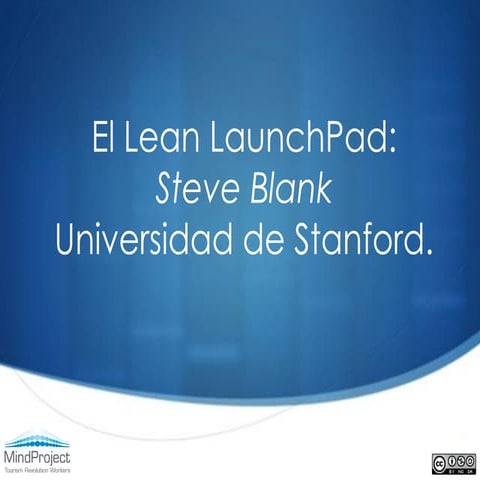 Lean launchpad | PDF