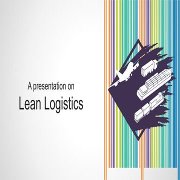 Lean logistics | PPTX