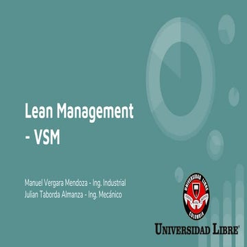 Lean Management - VSM | PPTX
