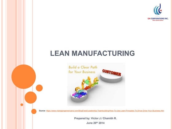 Lean manufacturing | PPT