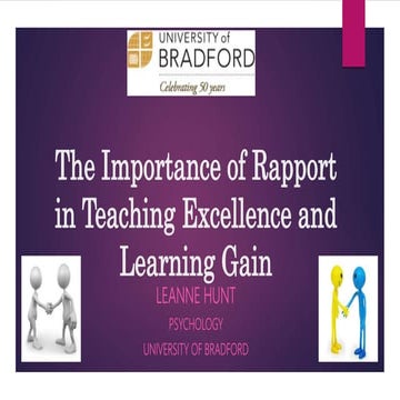 Rapport | PPTX