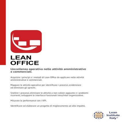 Lean Office | PDF