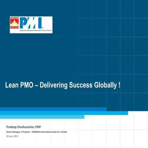 PMO Slides for Process Improvement in all environments | PPT