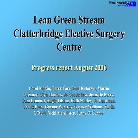 Lean Results from the Wirral | PPT