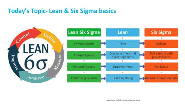 Lean 6 sigma | PPTX