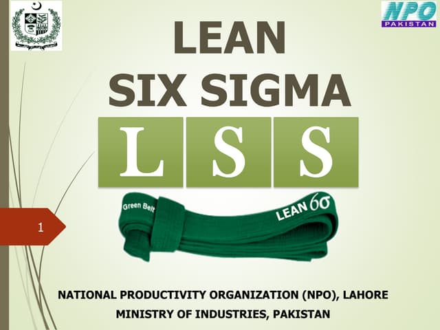 Lean 6 sigma | PPTX