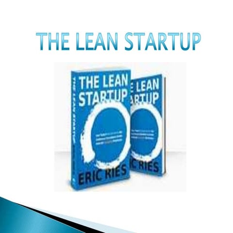 Lean startup presentation | PPTX