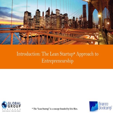 Lean Startup Introduction | PPT