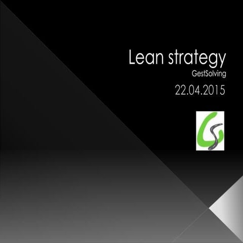 Lean Strategy | PPTX