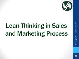 Lean Sales Method Cap Do | PPT