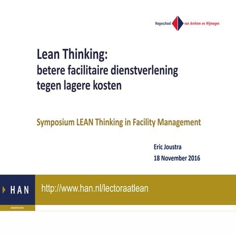 Lean en Functioneel Beheer | PDF