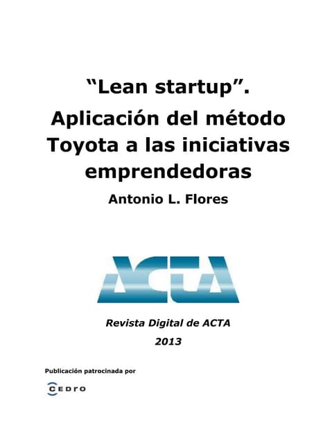Diferencias entre Lean Manufacturing y Sistema de producción Toyota ...