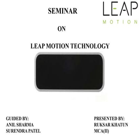 Leap Motion - Aydin Akcasu