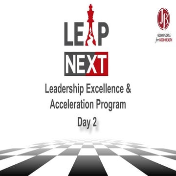 Leap Next Program First Line manager development Program | PDF