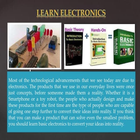 INTRODUCTION TO ELECTRONIC TOOLS FOR GRADE 8 | PPTX