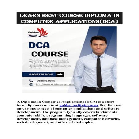 LEARN BEST COURSE DIPLOMA IN COMPUTER APPLICATIONS.pdf