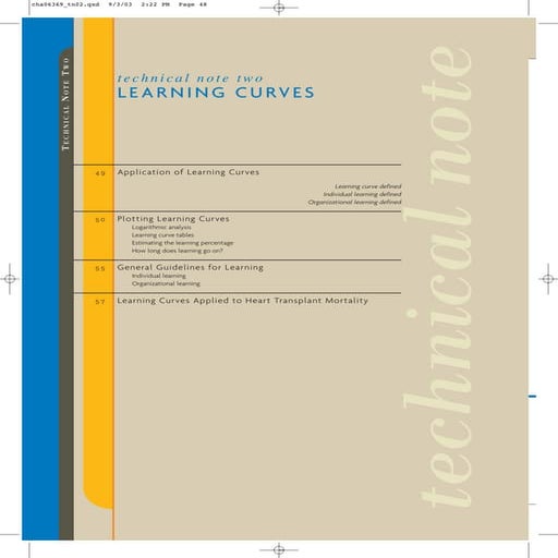 Learn curve | PDF